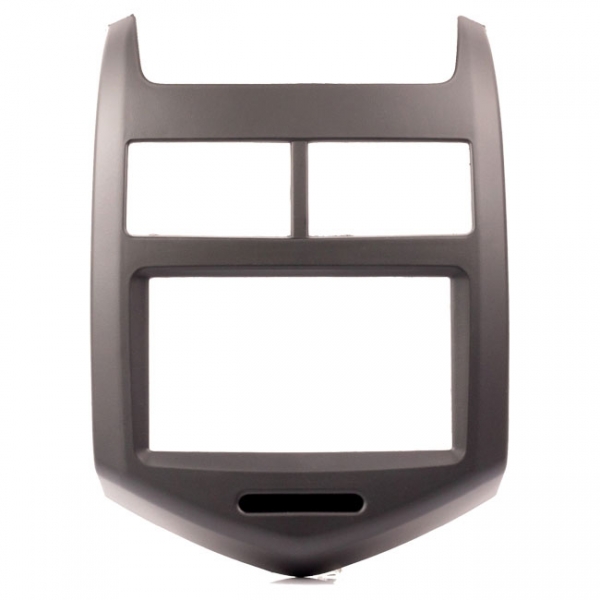 Moldura EXPEX 1Din/2Din - Sonic 2012/2018 - Preto - EPX514 (AP726) - Audio Parts