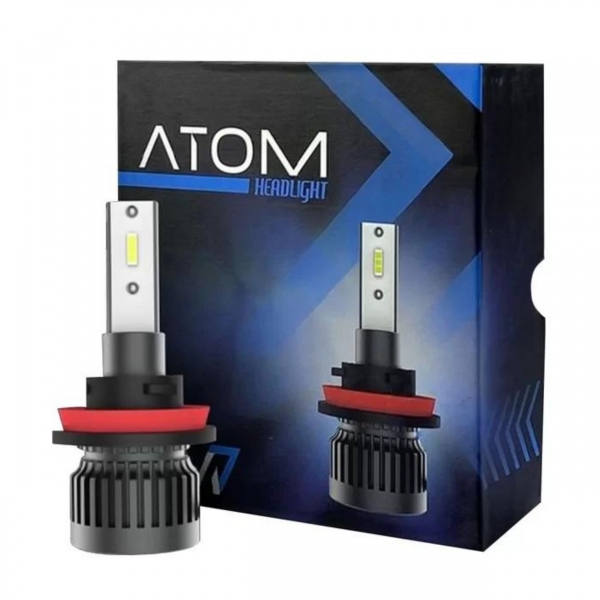 HEADLIGHT LED R8 M7 Atom H7 6000K 50W 7400LL - JH0ATOMH7 - Audio Parts