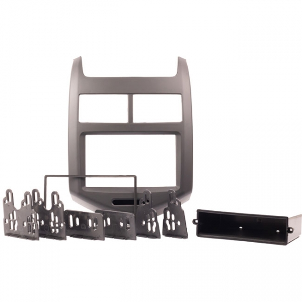 Moldura EXPEX 1Din/2Din - Sonic 2012/2018 - Preto - EPX514 (AP726) - Audio Parts